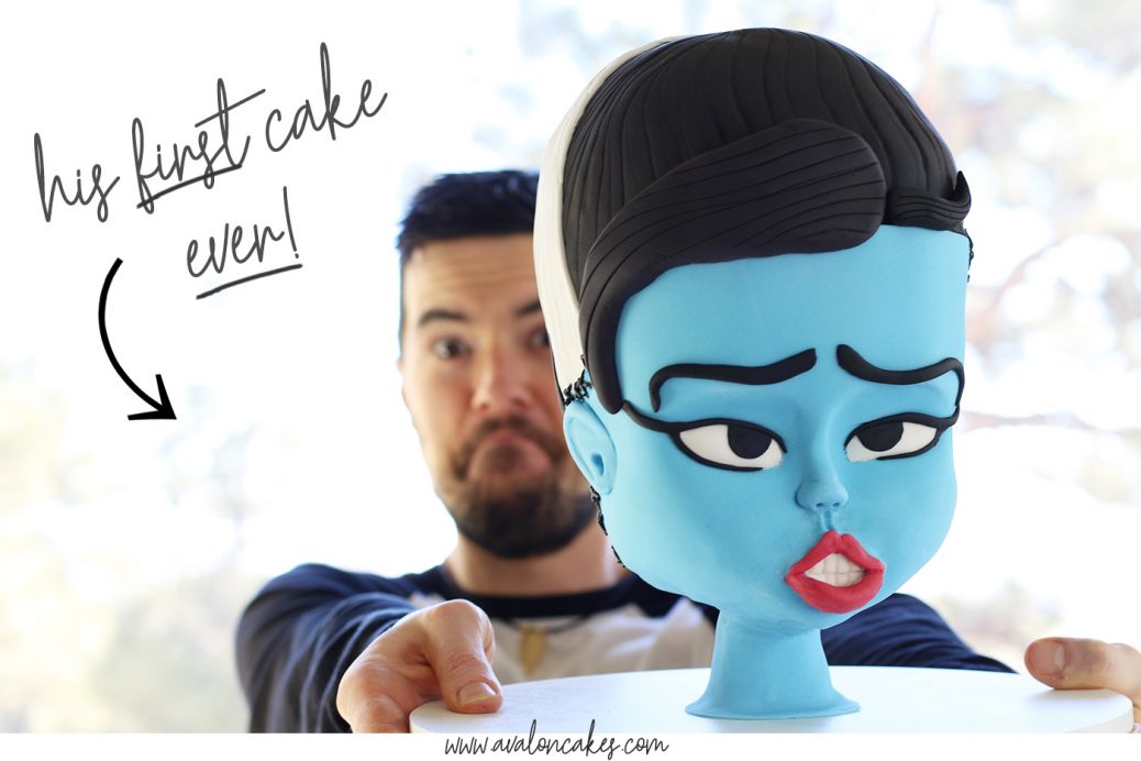 He made ME a CAKE, his first cake! • Avalon Cakes Online School